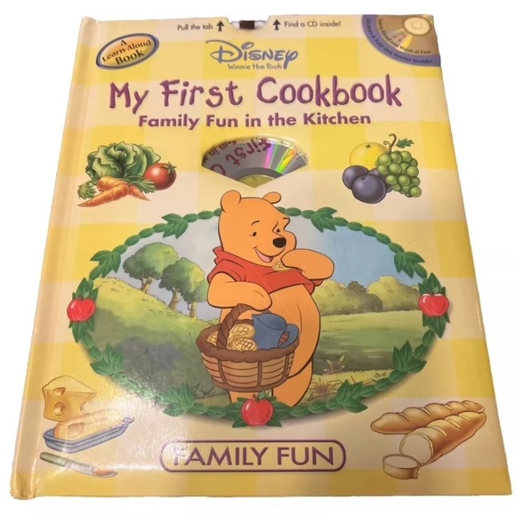 Disney | Toys | My First Cookbook Family Fun In The Kitchen By Laura ...